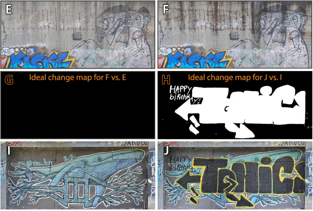 Change Detection in Graffiti Images | Computer Vision Lab